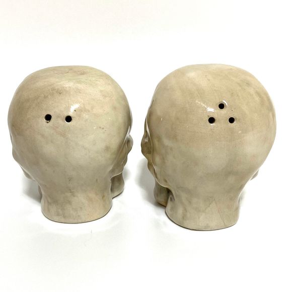 Blue Sky | Kitchen | Skull Salt Pepper Shakers Blue Sky Halloween New ...